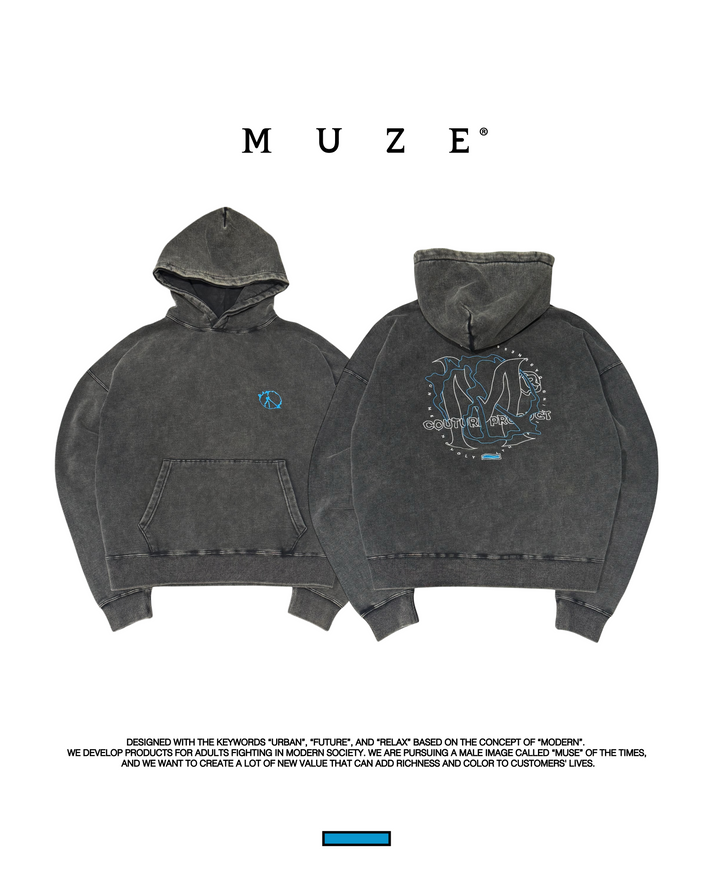 MUZE®︎ TURQUOISE LABEL - 【MUZE® ACID EMBROIDERY STONE BIOBLEACH WIDE S ...